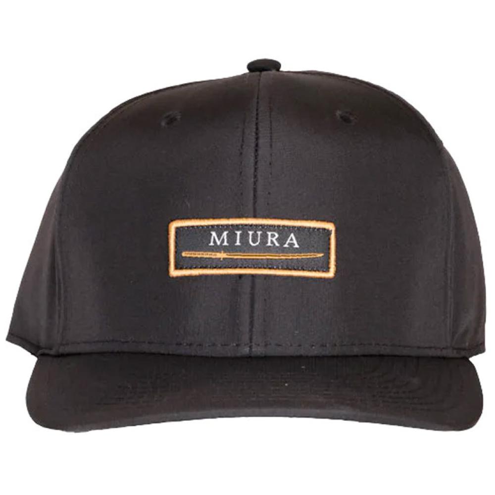 Miura Blade Patch High Crown Hat Black