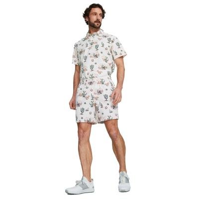 PUMA Waste Management Vented Polo Shirt Eggnog