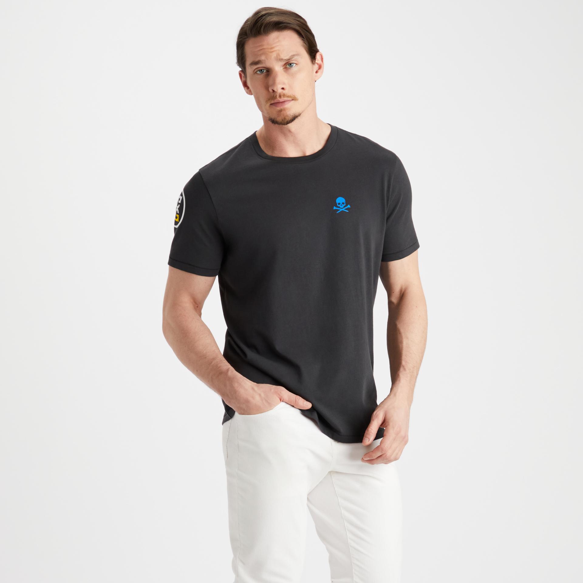 G Fore Country Club Hack Tee Shirt Onyx Scottsdale Golf